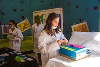 Exposition de travaux à l’école Filteau