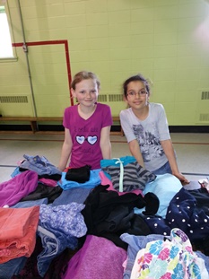 Une friperie à l’école Filteau