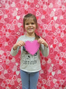 À l'école Filteau, Les lutins de la Saint-Valentin sont au travail